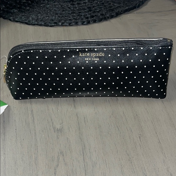 kate spade | Office | Kate Spade Polka Dot Pencil Case | Poshmark
